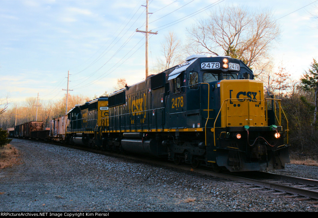 CSX 2478 8808 W035 MoW